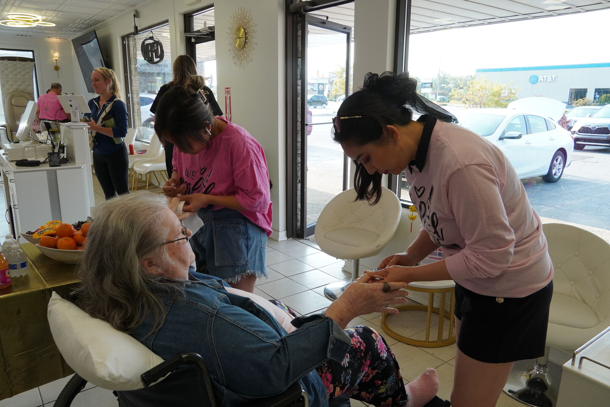 Top Nails provides volunteer nail services for seniors in need