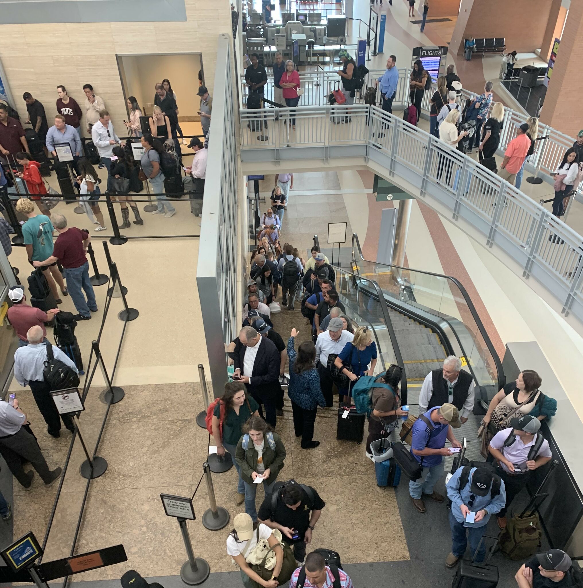 Midland International to construct extra lane for TSA screening