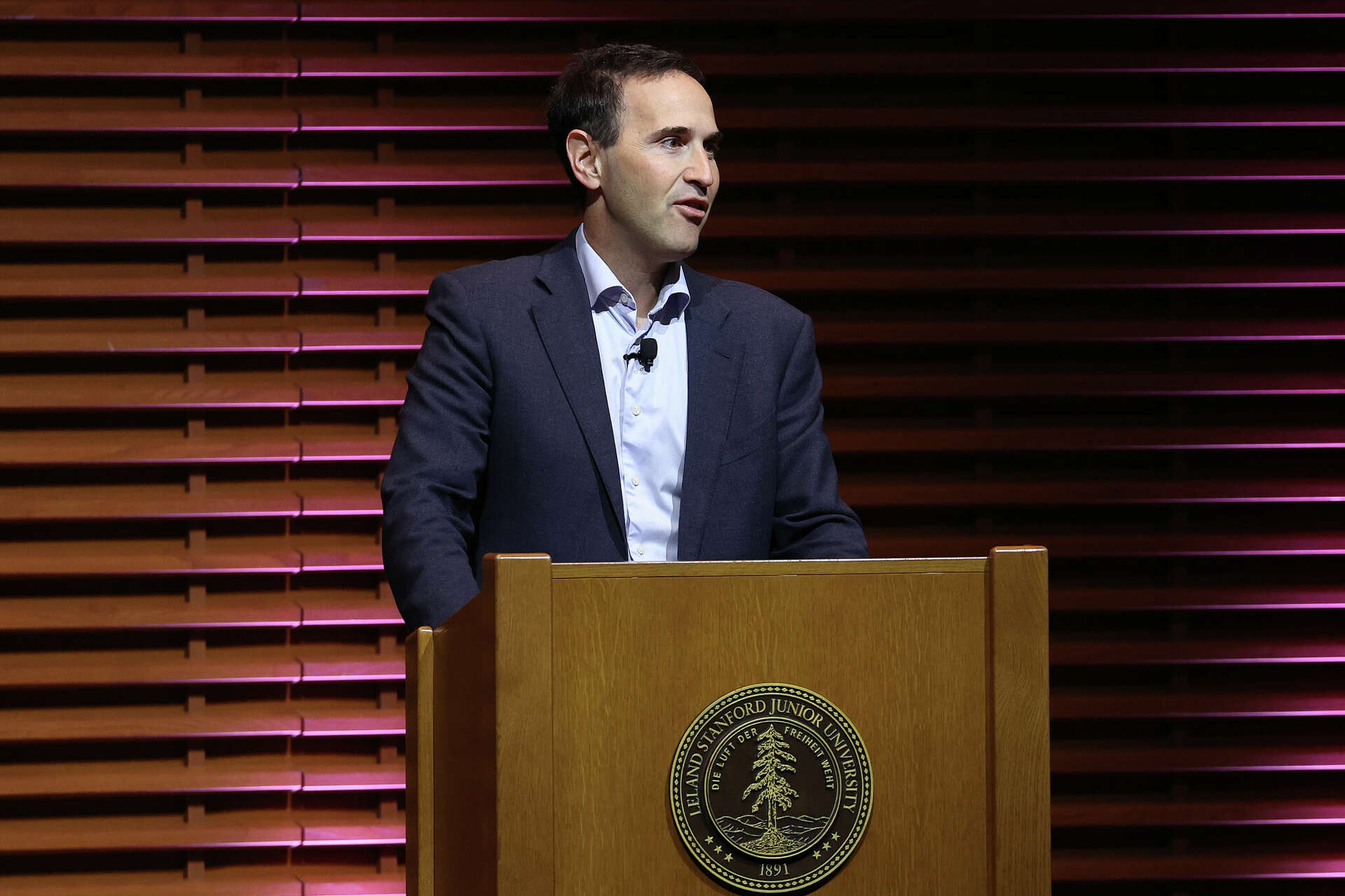 Stanford University President Jonathan Levin interviewed by Chronicle