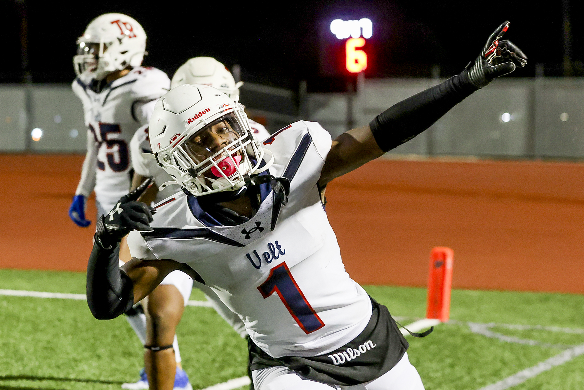 Roosevelt football forces Judson into five turnovers in win