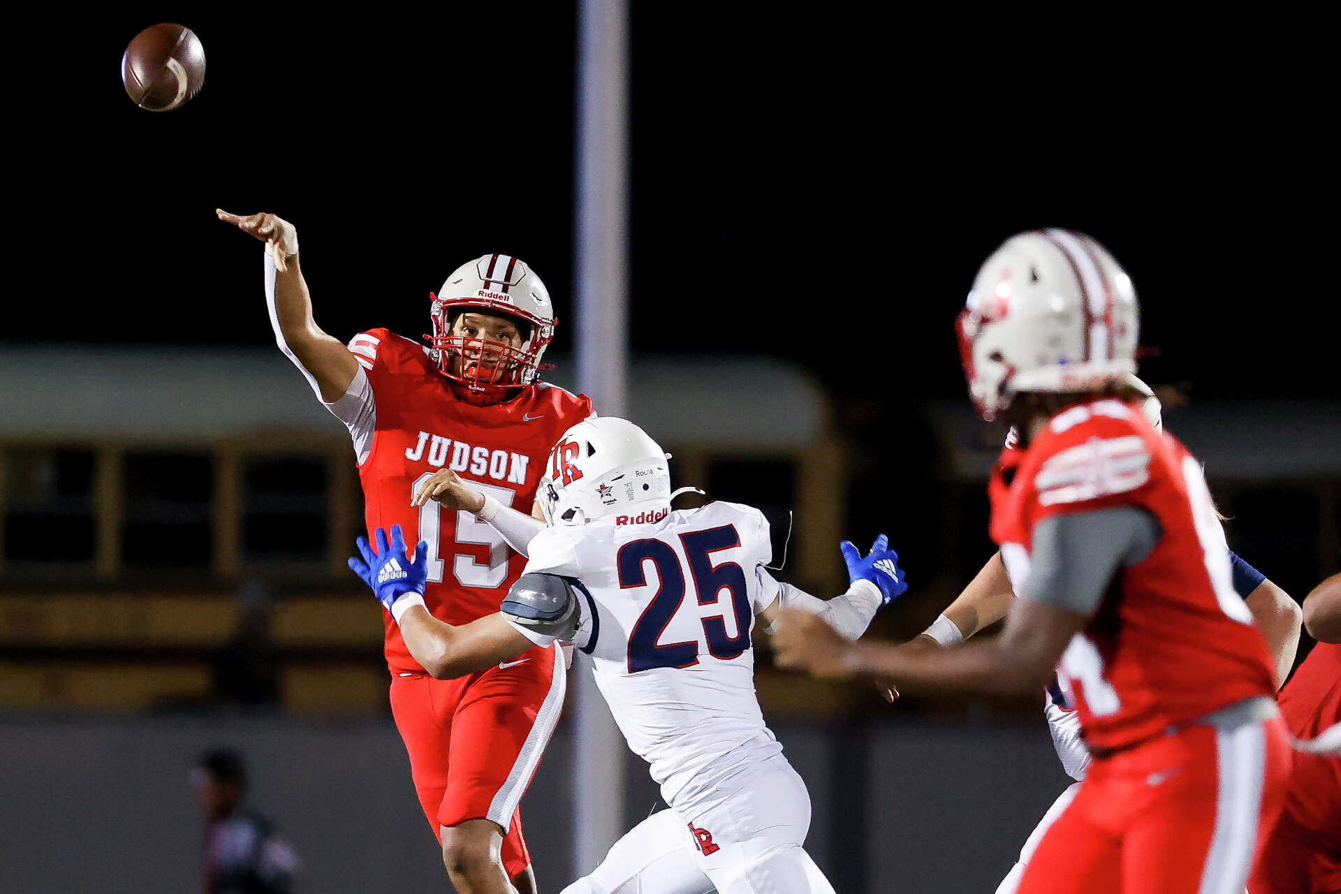 Roosevelt football forces Judson into five turnovers in win
