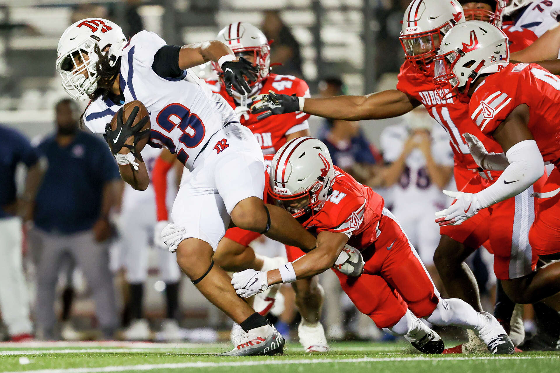 Roosevelt football forces Judson into five turnovers in win