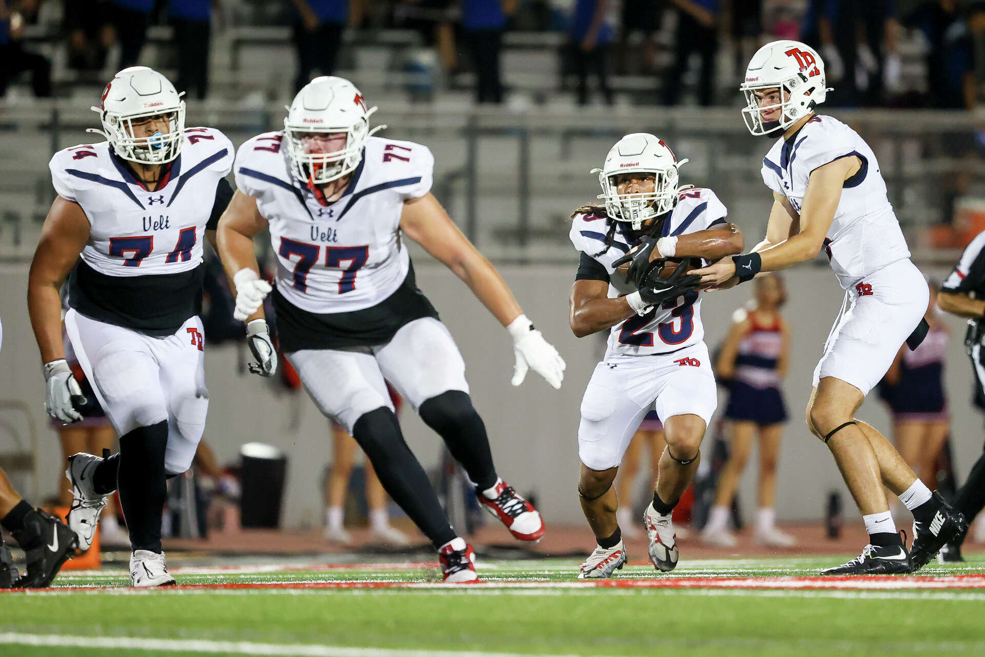 Roosevelt football forces Judson into five turnovers in win