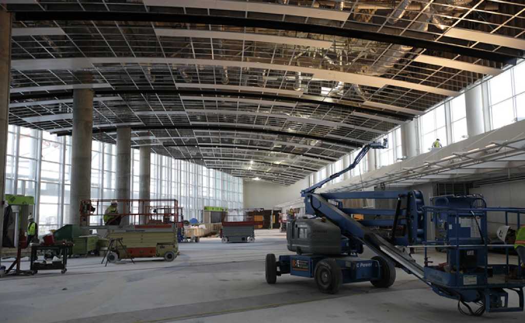New terminal nearing completion