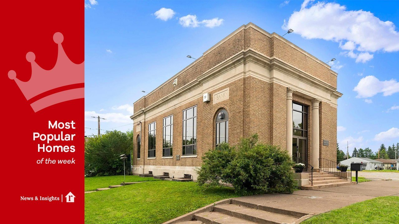 Converted $500K Minnesota Bank With Historic Vaults and Bulletproof ...