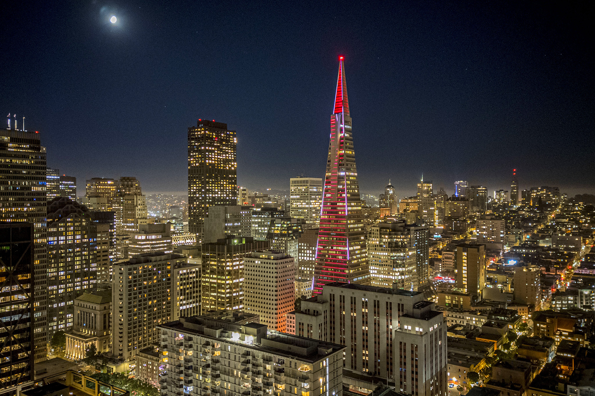 Transamerica Pyramid's light show didn't come without drama