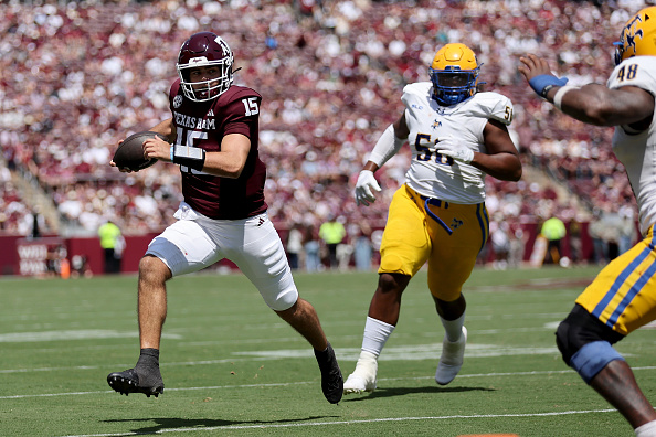 Texas A&M lists Conner Weigman as 'questionable'