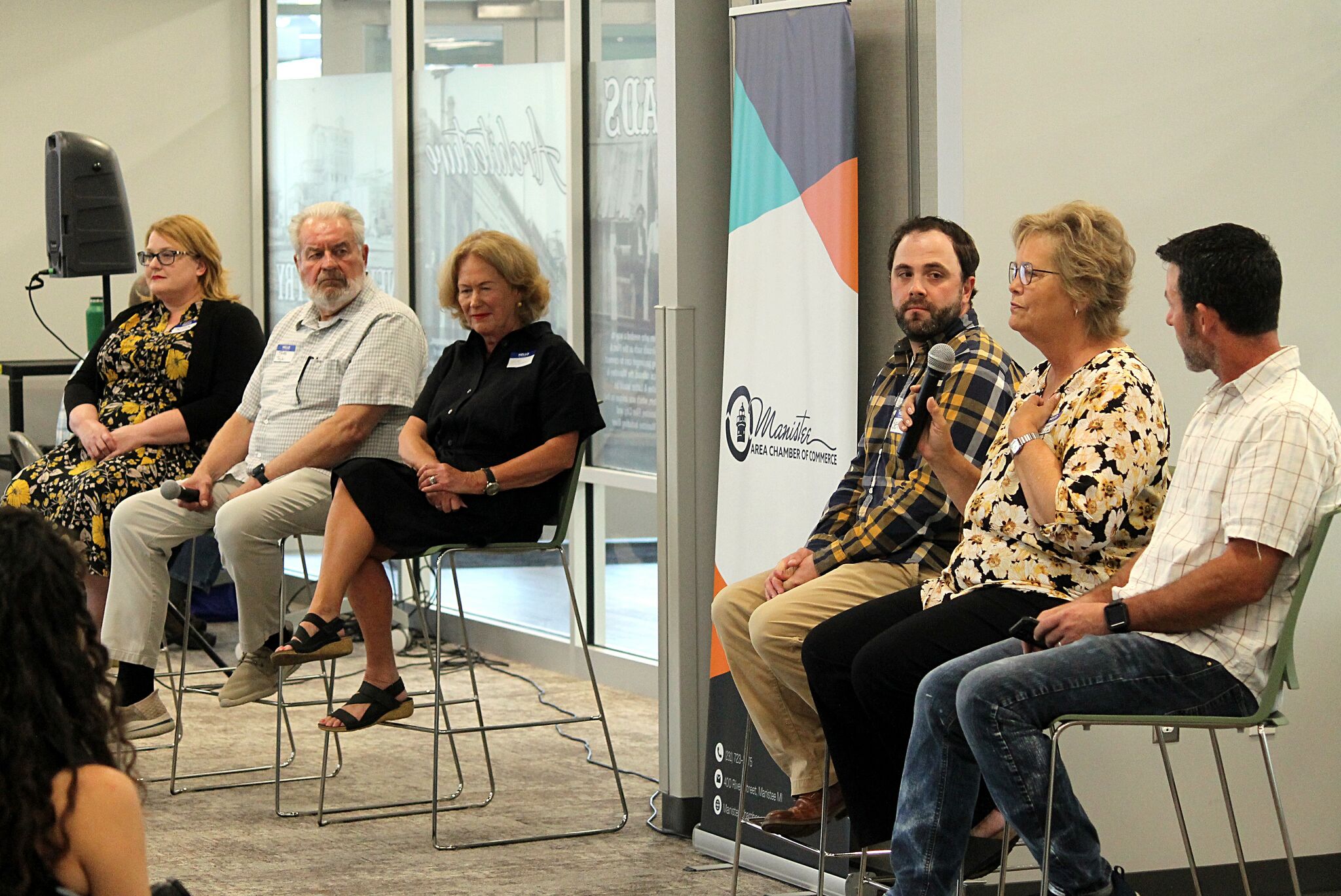 Manistee City Council candidates talk at public forum