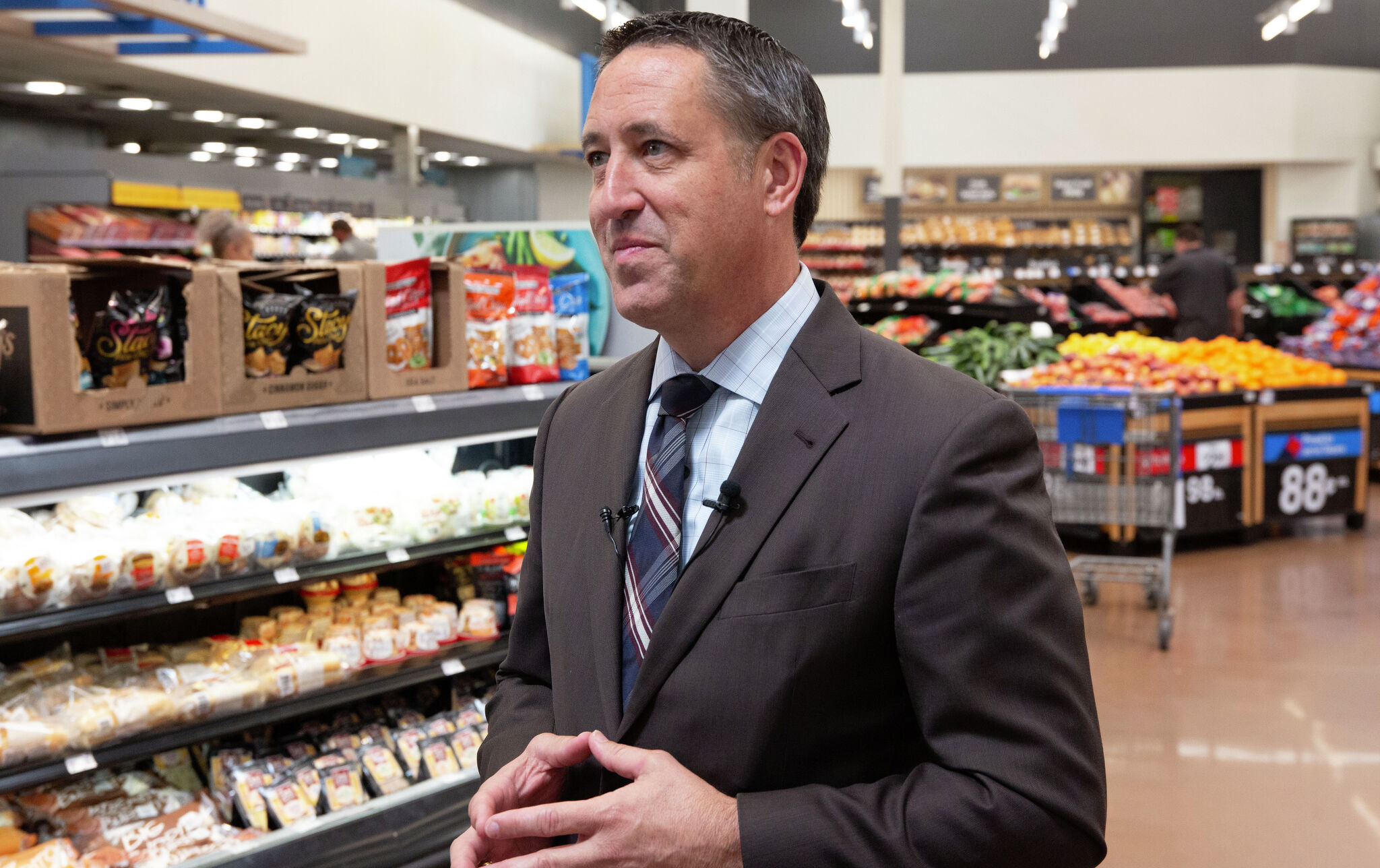 Texas comptroller highlights retail theft prevention at Midland Walmar