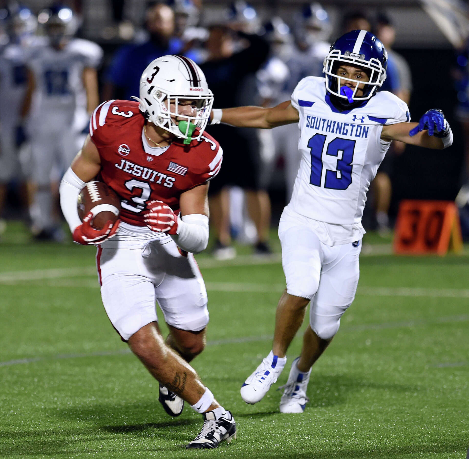 Fairfield Prep football defeats Southington 38-8 in a Week 1 victory