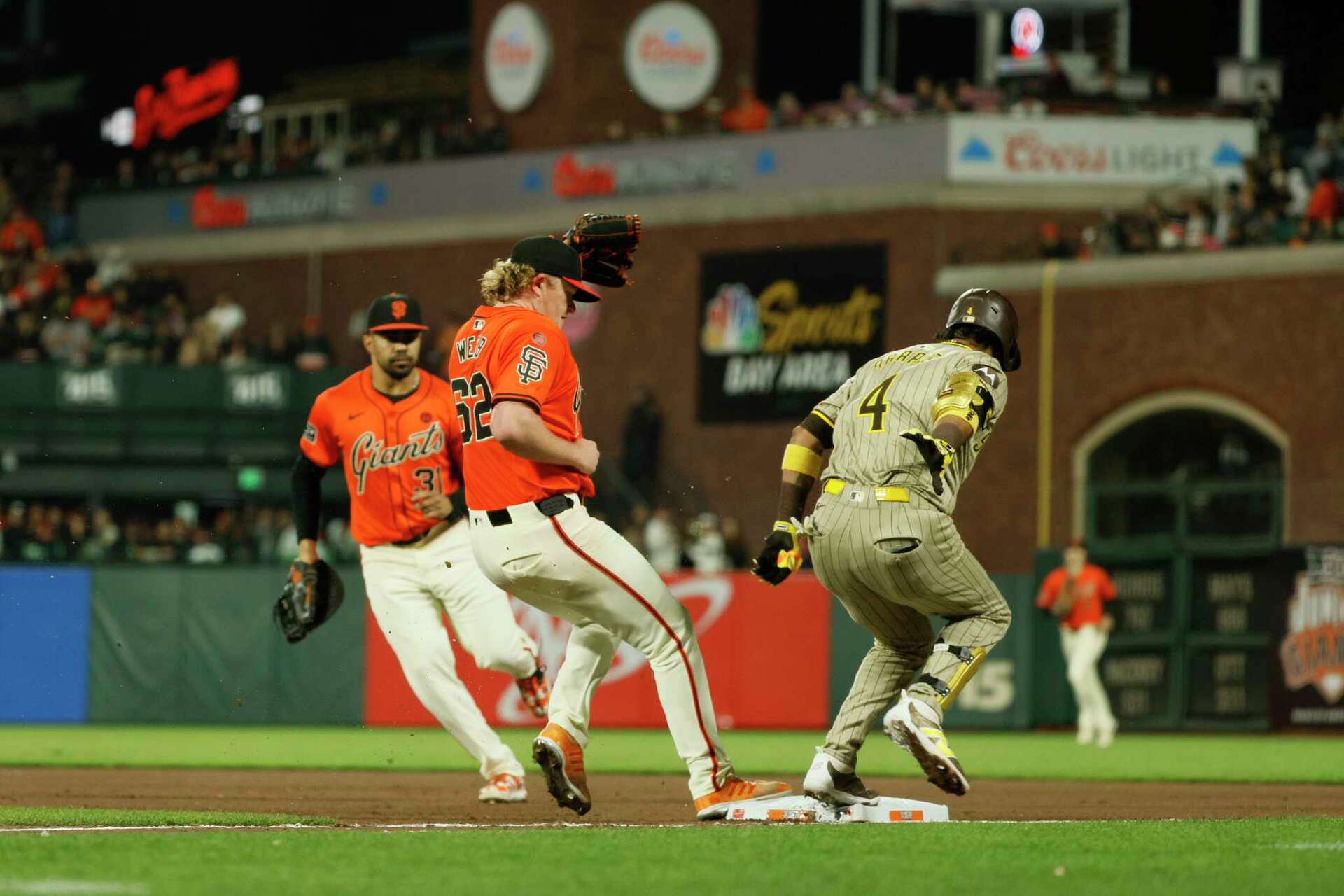 Logan Webb lasts 4 innings as Giants fall to Padres in another shutout