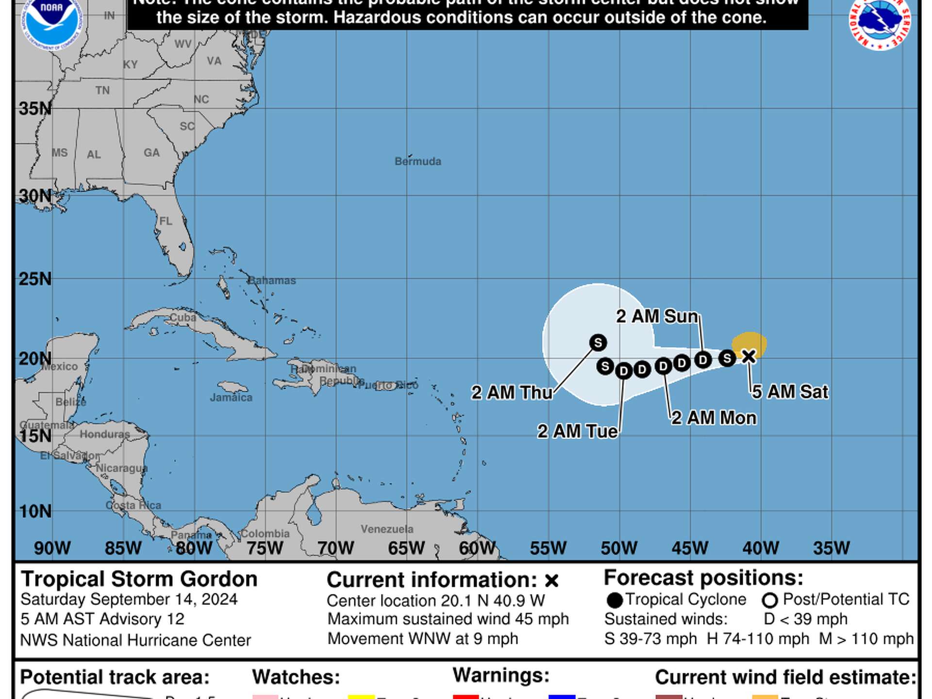 Tropical Storm Gordon forms. Here's what Houston needs to know