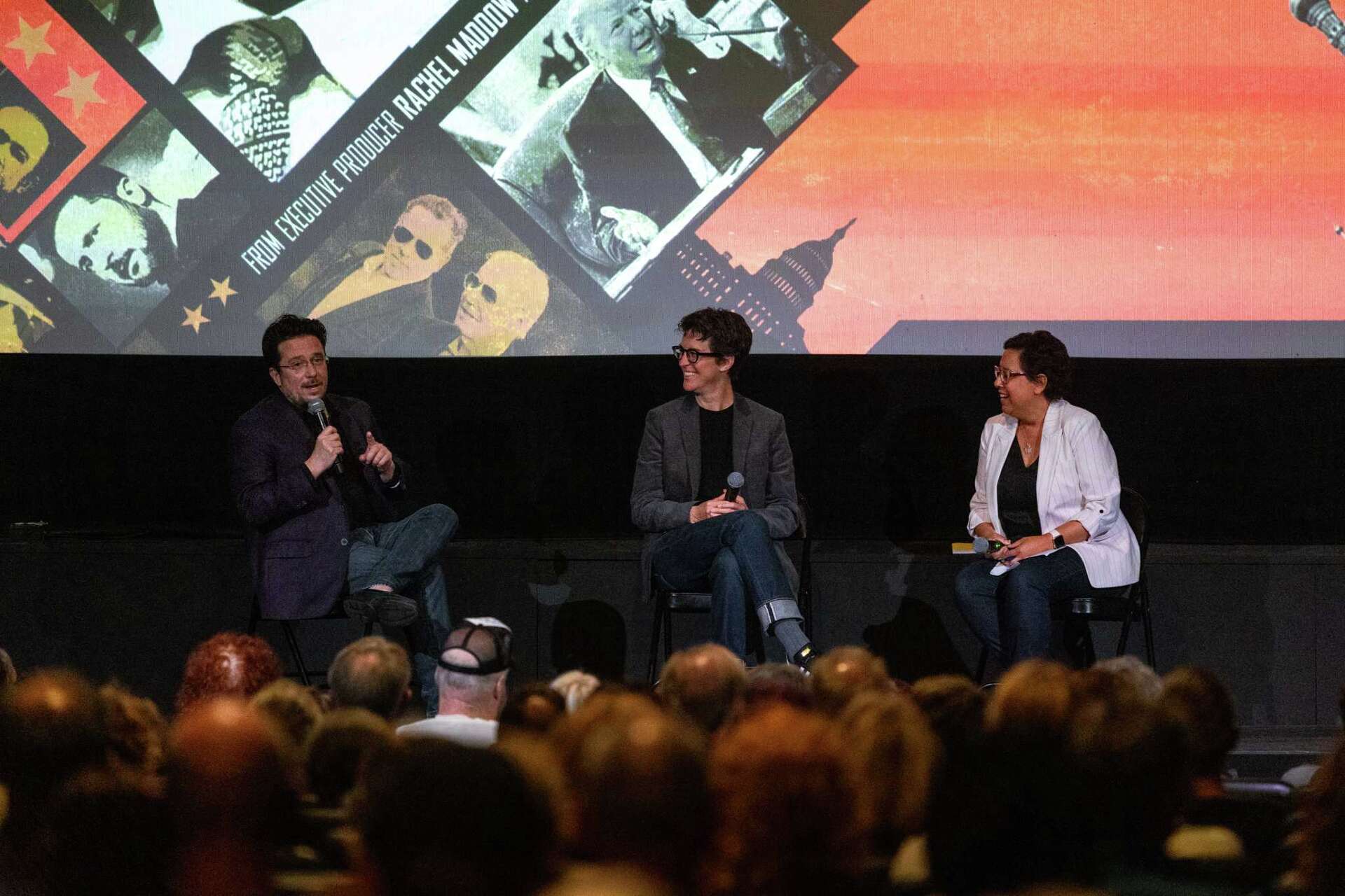 Rachel Maddow documentary on Trump, Giuliani associate draws SF crowd