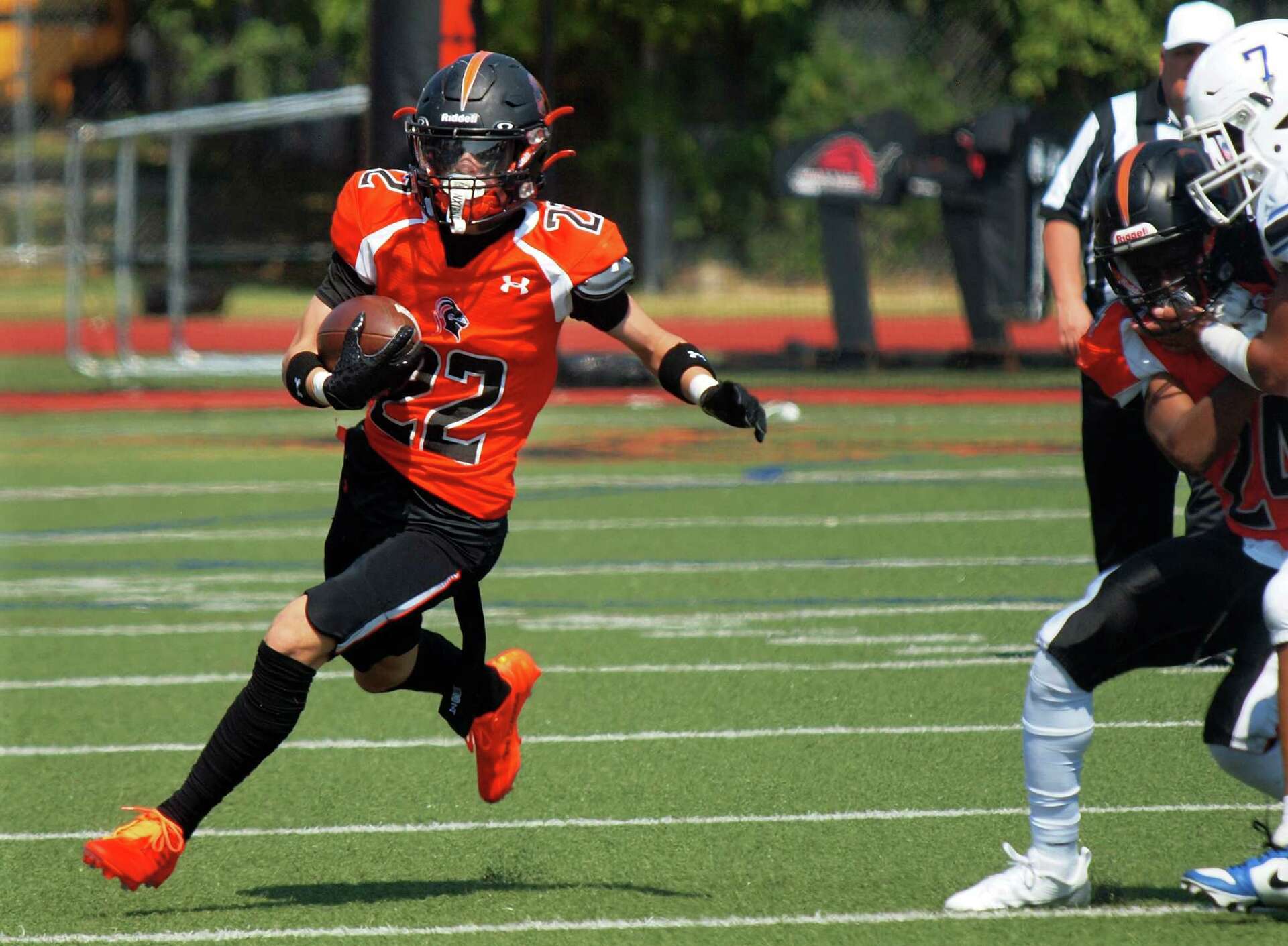 Newtown football defeats Stamford behind quarterback Ryan Schoffstall