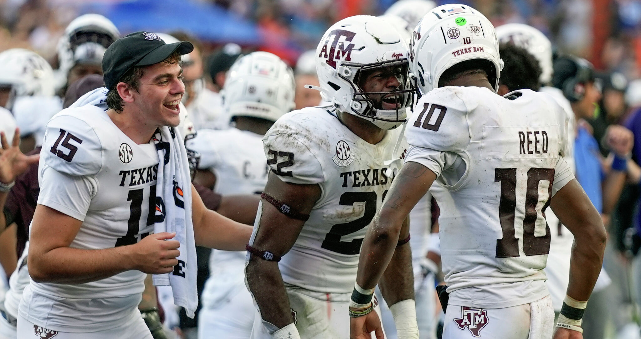 Texas A&M Aggies and QB Marcel Reed defeat Florida Gators