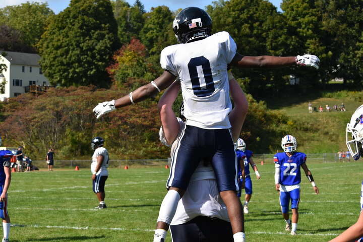 Ansonia High School defeats GNH in NVL football opener