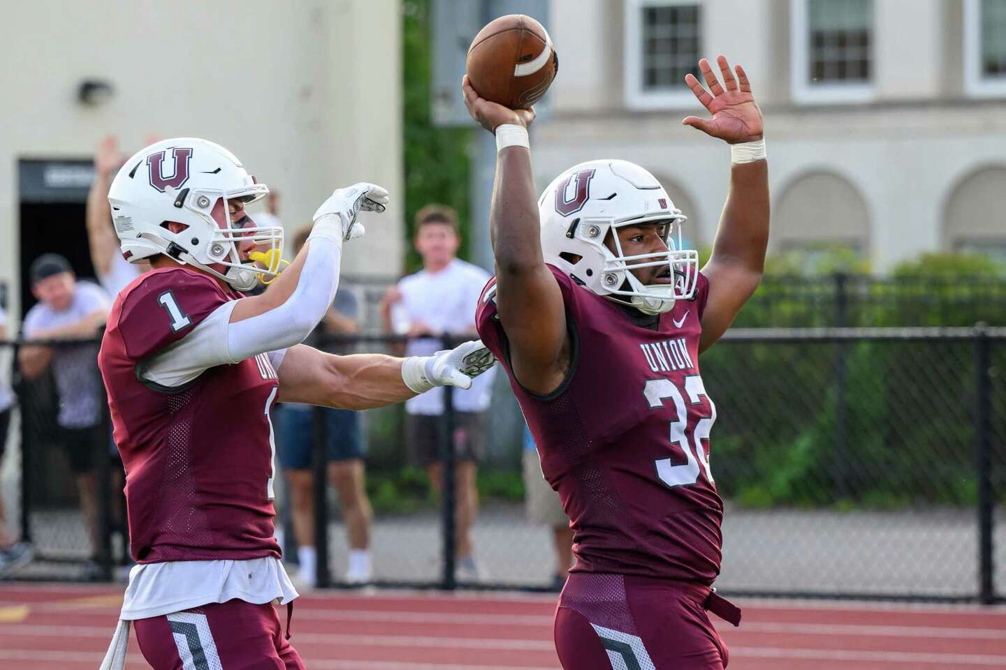 Union College football notches comeback win against SUNY Maritime