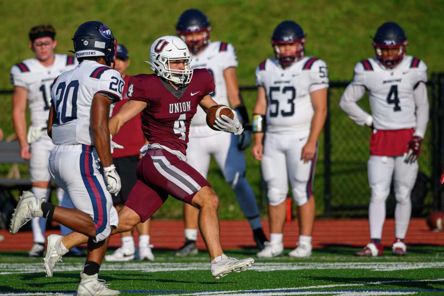 Union College football notches comeback win against SUNY Maritime