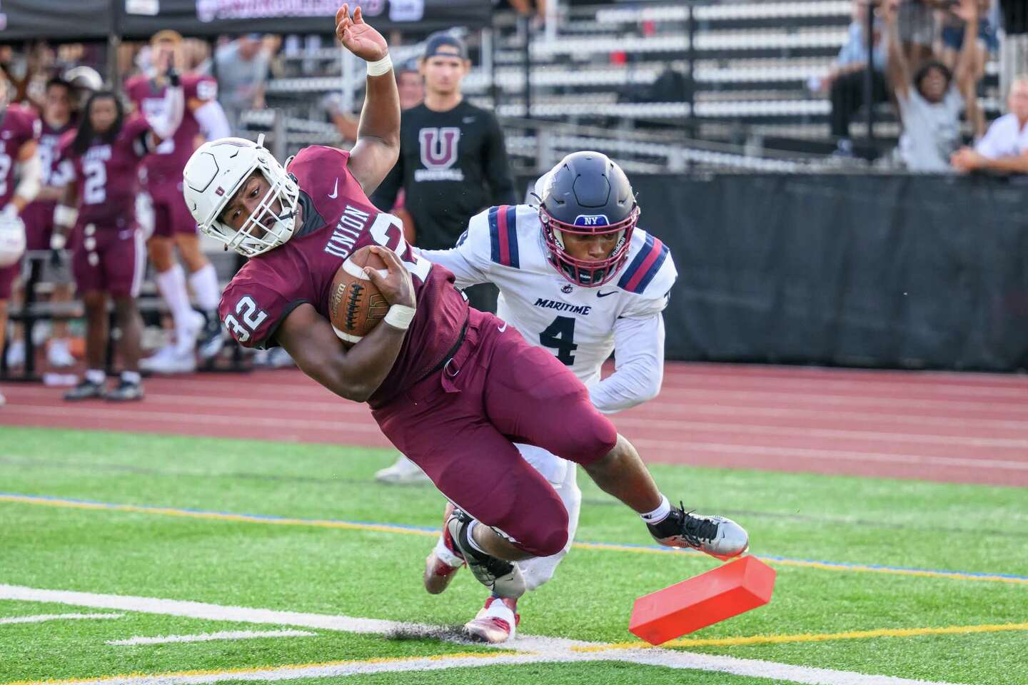Union College football notches comeback win against SUNY Maritime