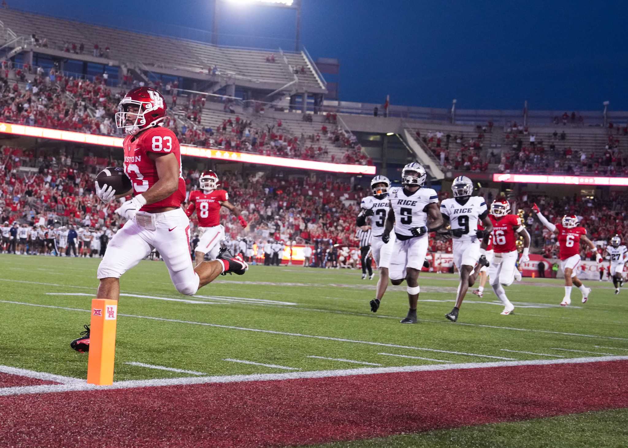 UH Cougars: Two football games shifted to Friday nights