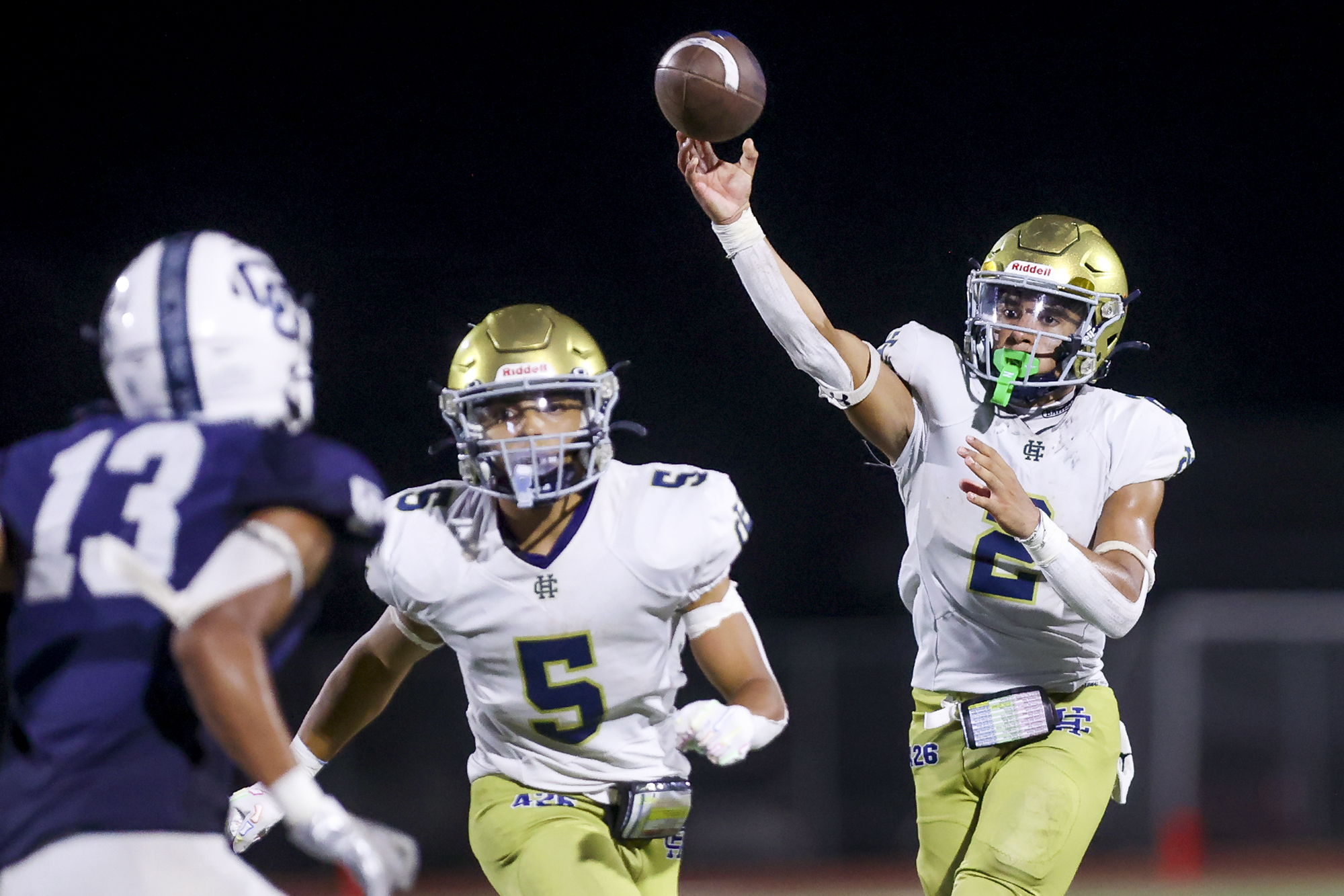 Holy Cross seeks breakthrough TAPPS state football championship