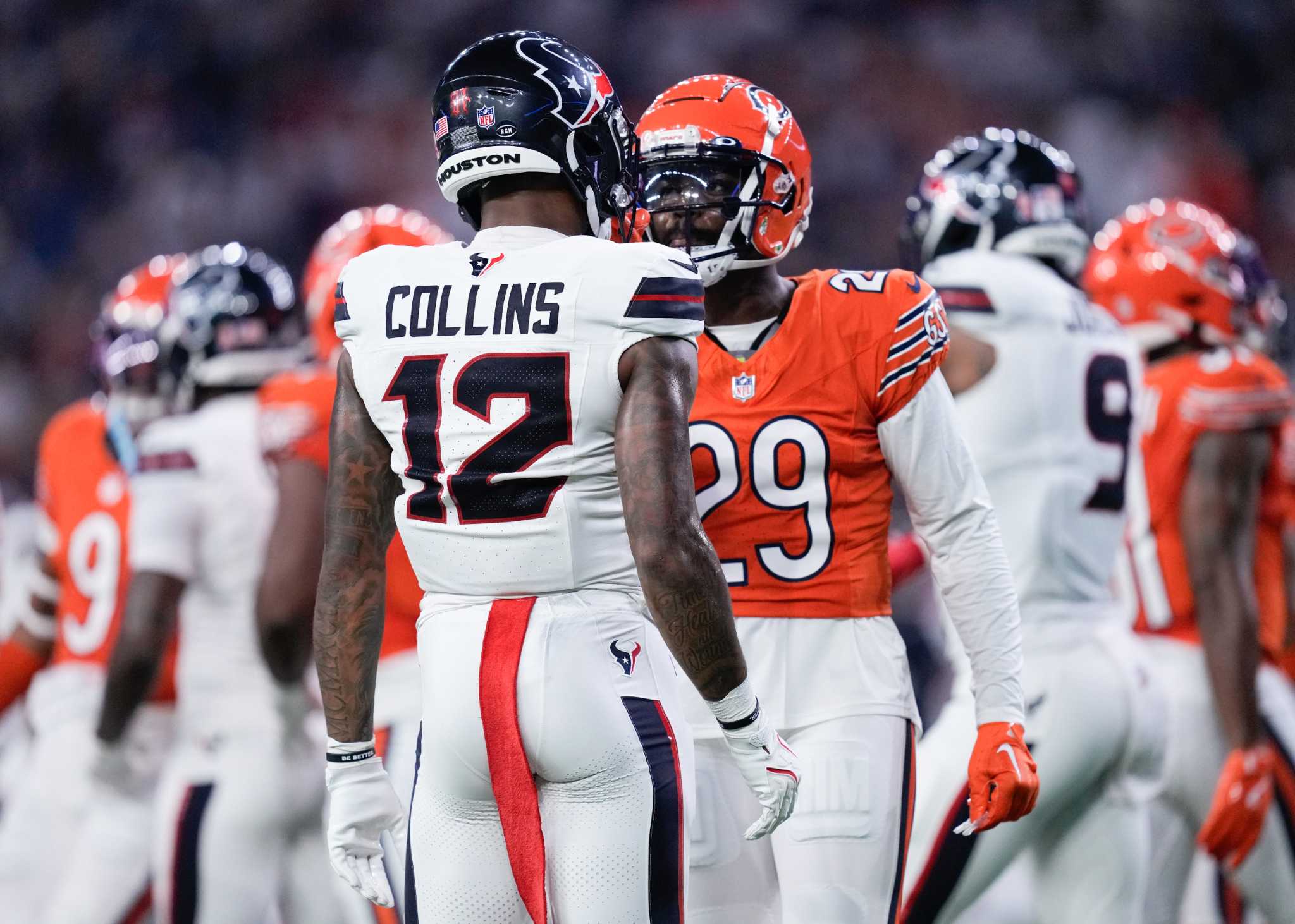How Bears' taunting helped Texans' Nico Collins get immediate payback