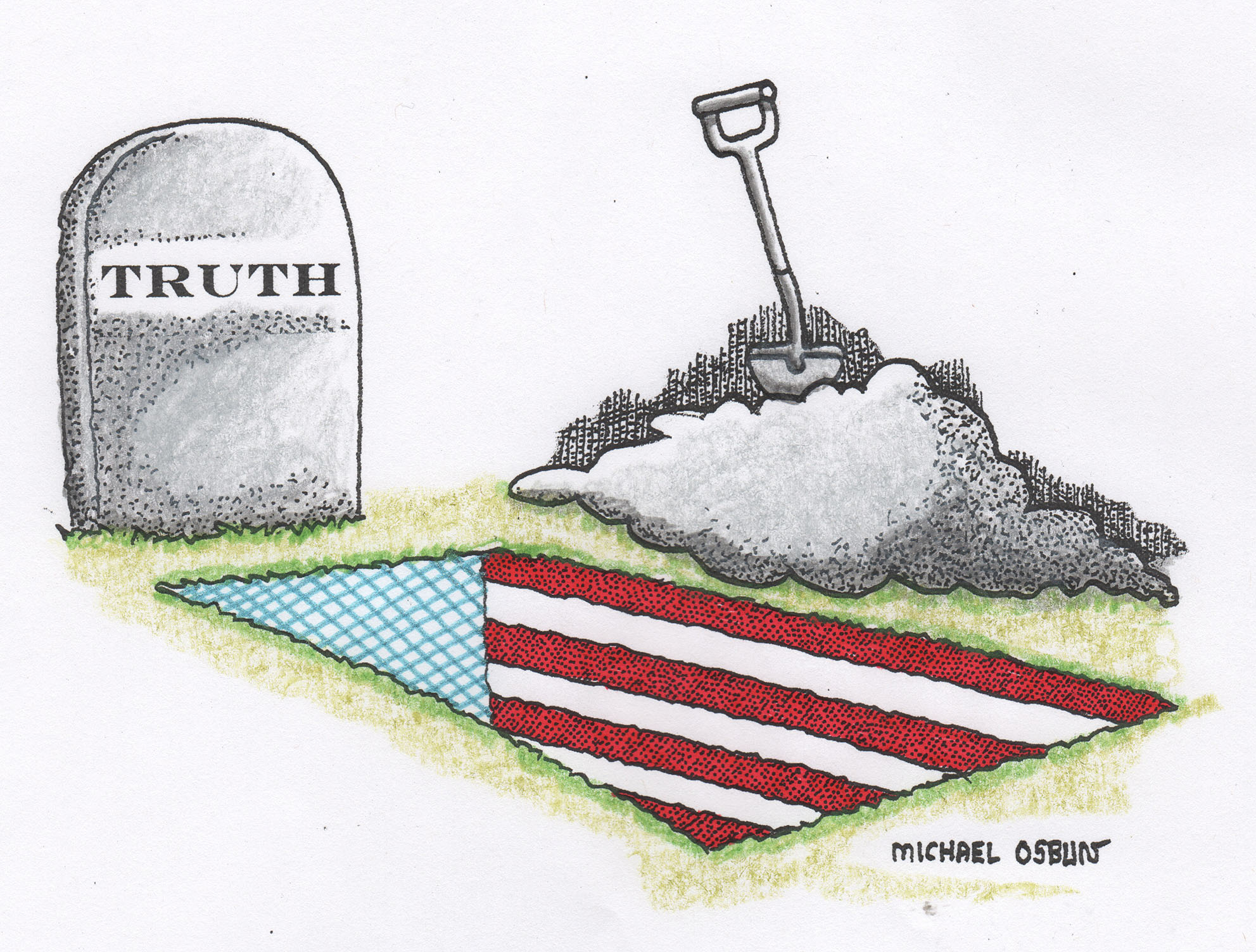 Opinion: A eulogy for truth in America