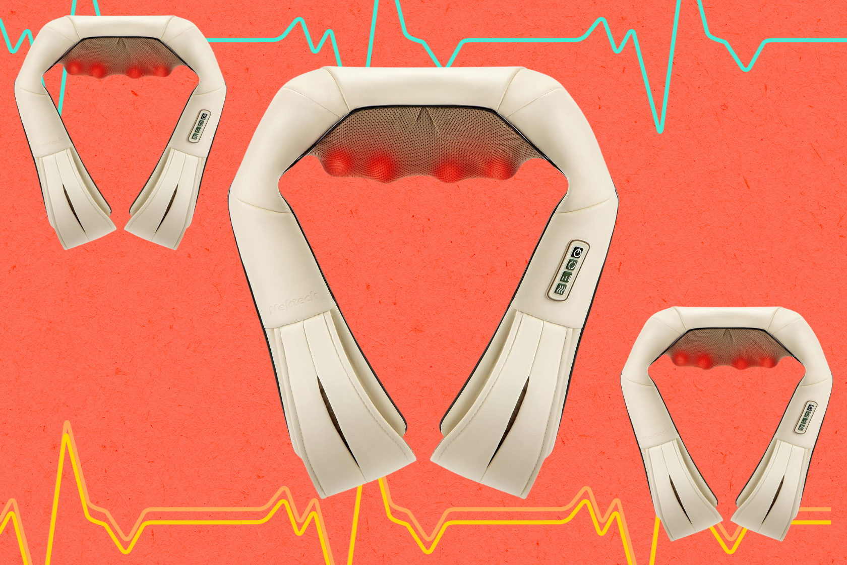 Nekteck's viral neck and back massager is 33% off at Amazon today