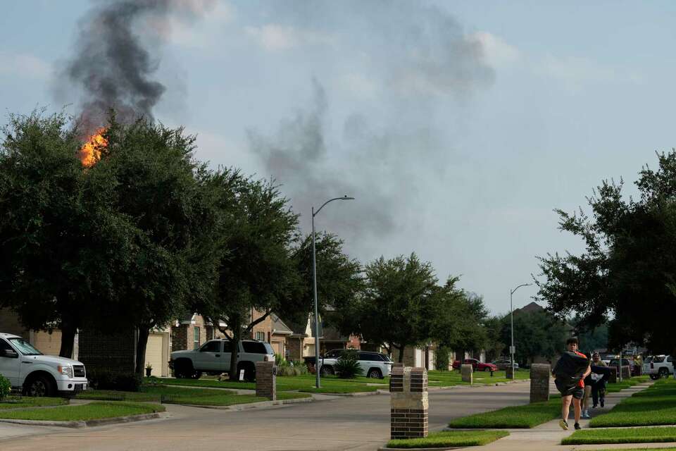SUV crashed into Deer Park pipeline before massive fire, officials say