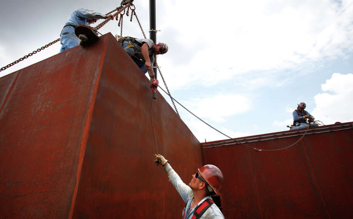 'Empty Cross' raised near Kerrville