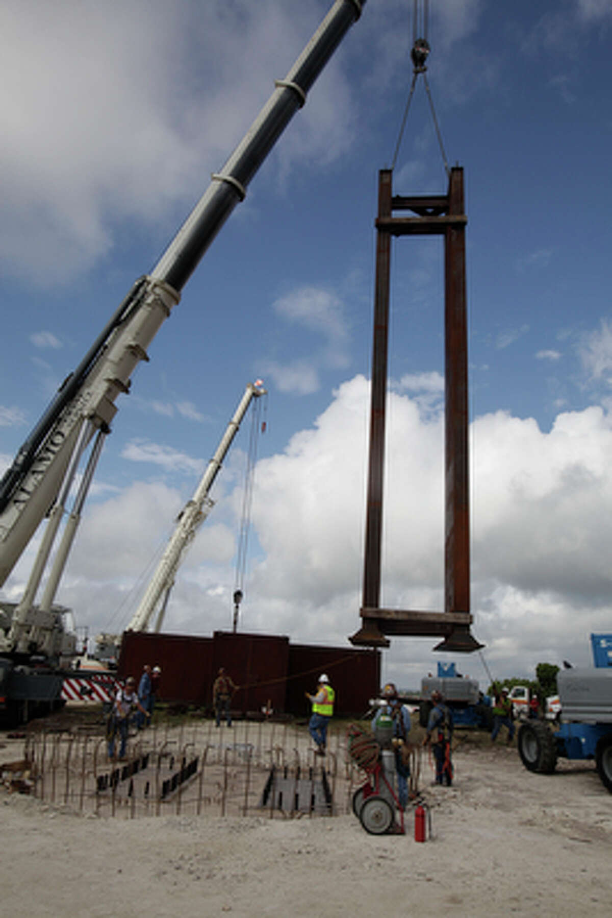 'Empty Cross' raised near Kerrville
