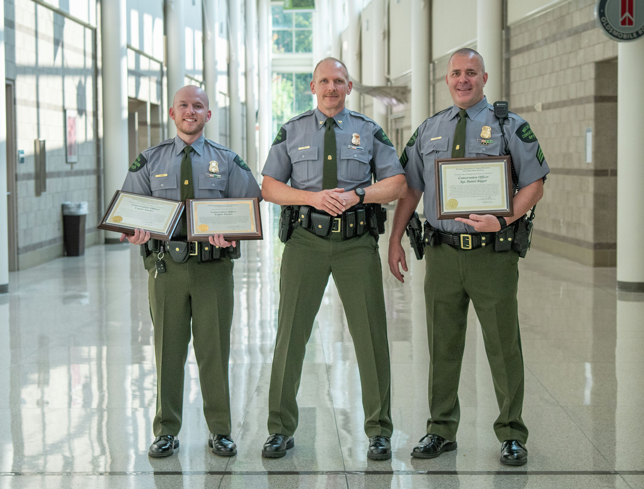 Michigan conservation officers awarded for lifesaving rescue missions