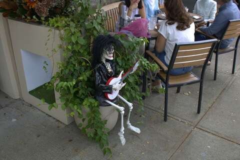 Owner: Trump skeleton in Old Greenwich is 'satire' for Halloween