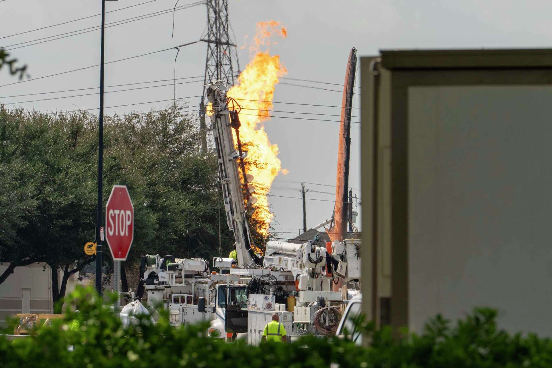 Deer Park pipeline fire extinguished, road closures to remain