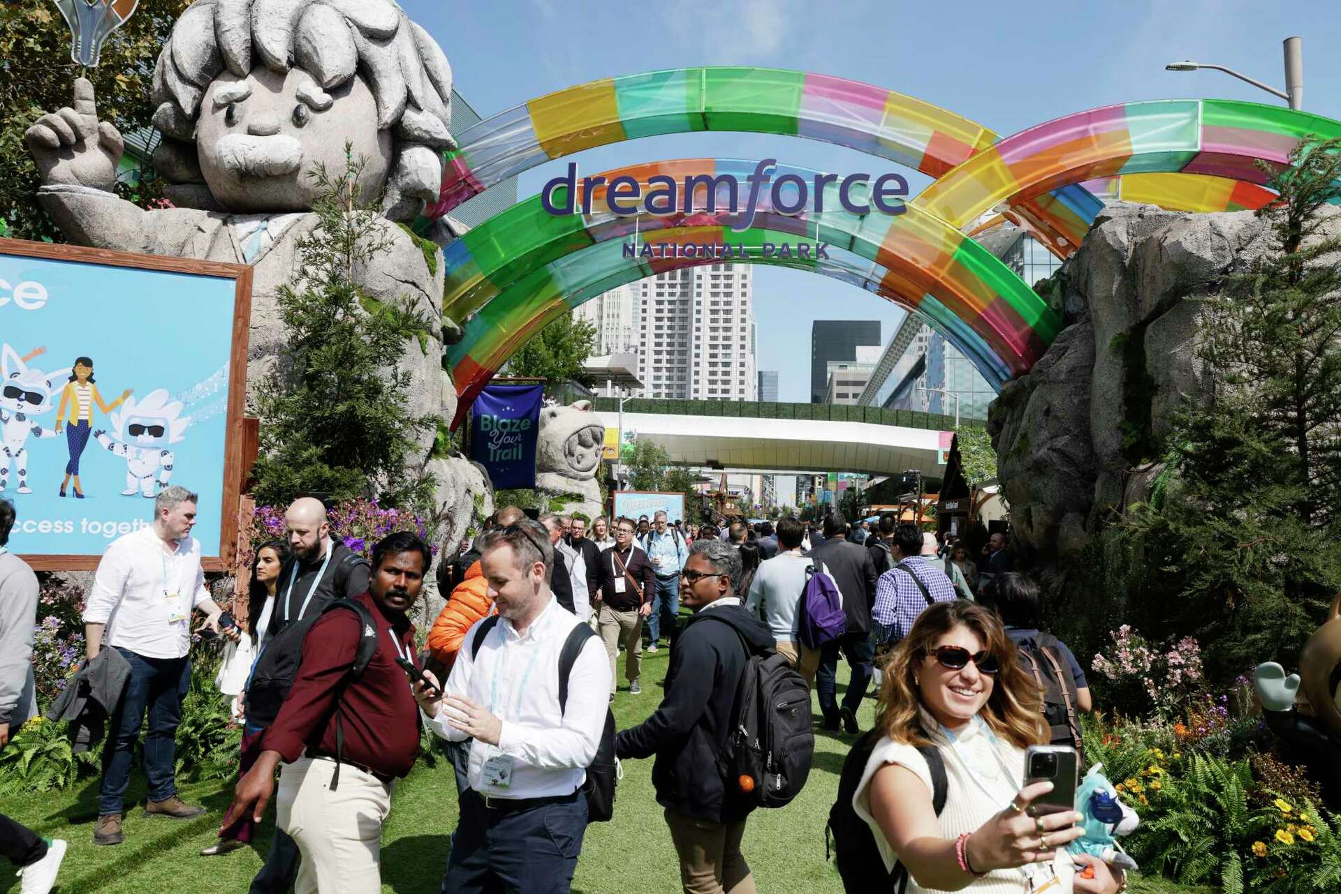 Dreamforce 2024: What SF’s streets look like as crowds arrive downtown