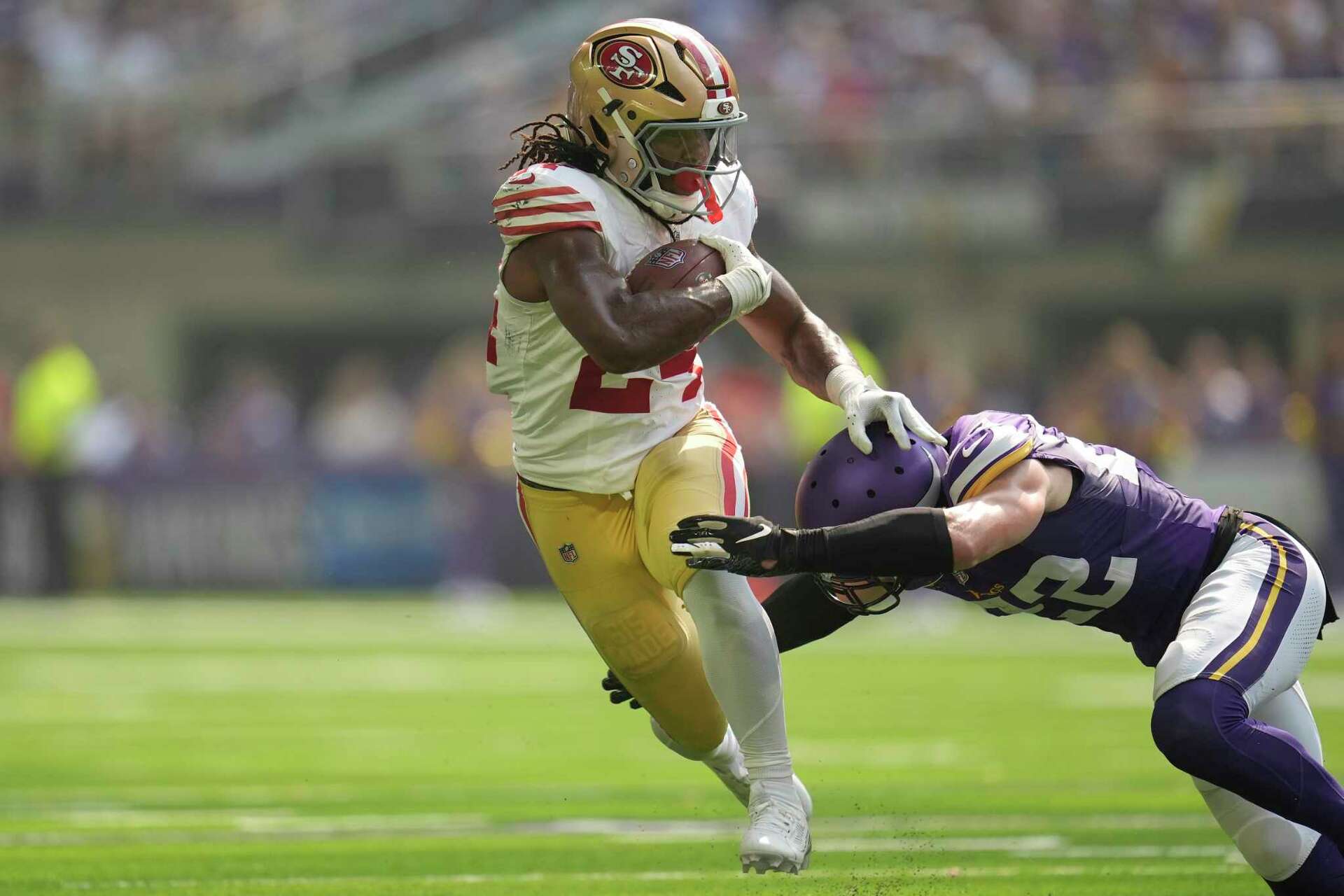 49ers trade backup RB Jordan Mason to Vikings for draft picks