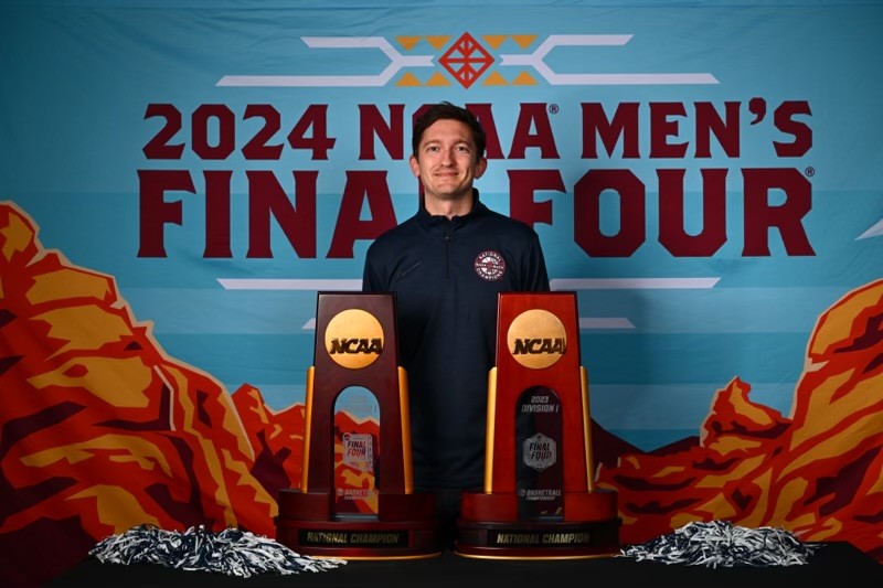 UConn athletic administrator Jamie Moran back at work after car crash