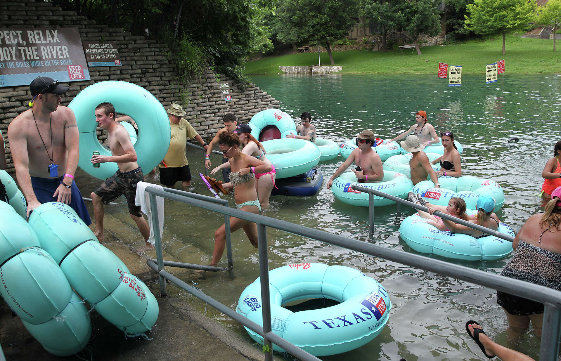 New Braunfels to spend $1.5m to improve Comal River tubing exit