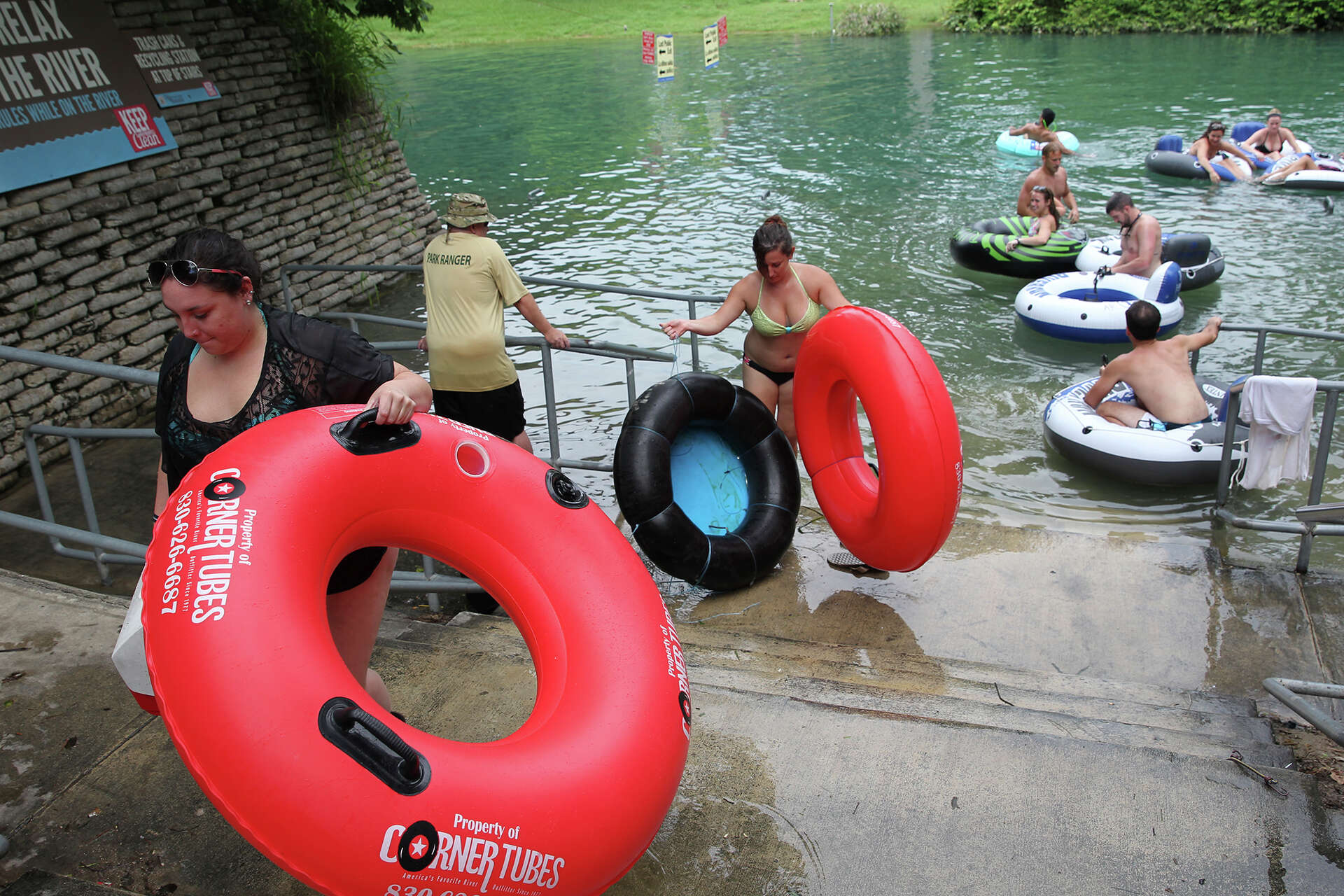 New Braunfels to spend $1.5m to improve Comal River tubing exit