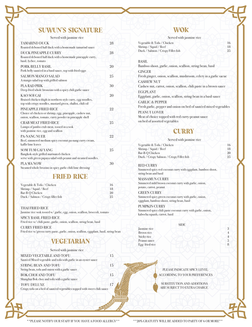 Suwun Thai Home Cooking takes over former Cuckoo’s Nest in Albany