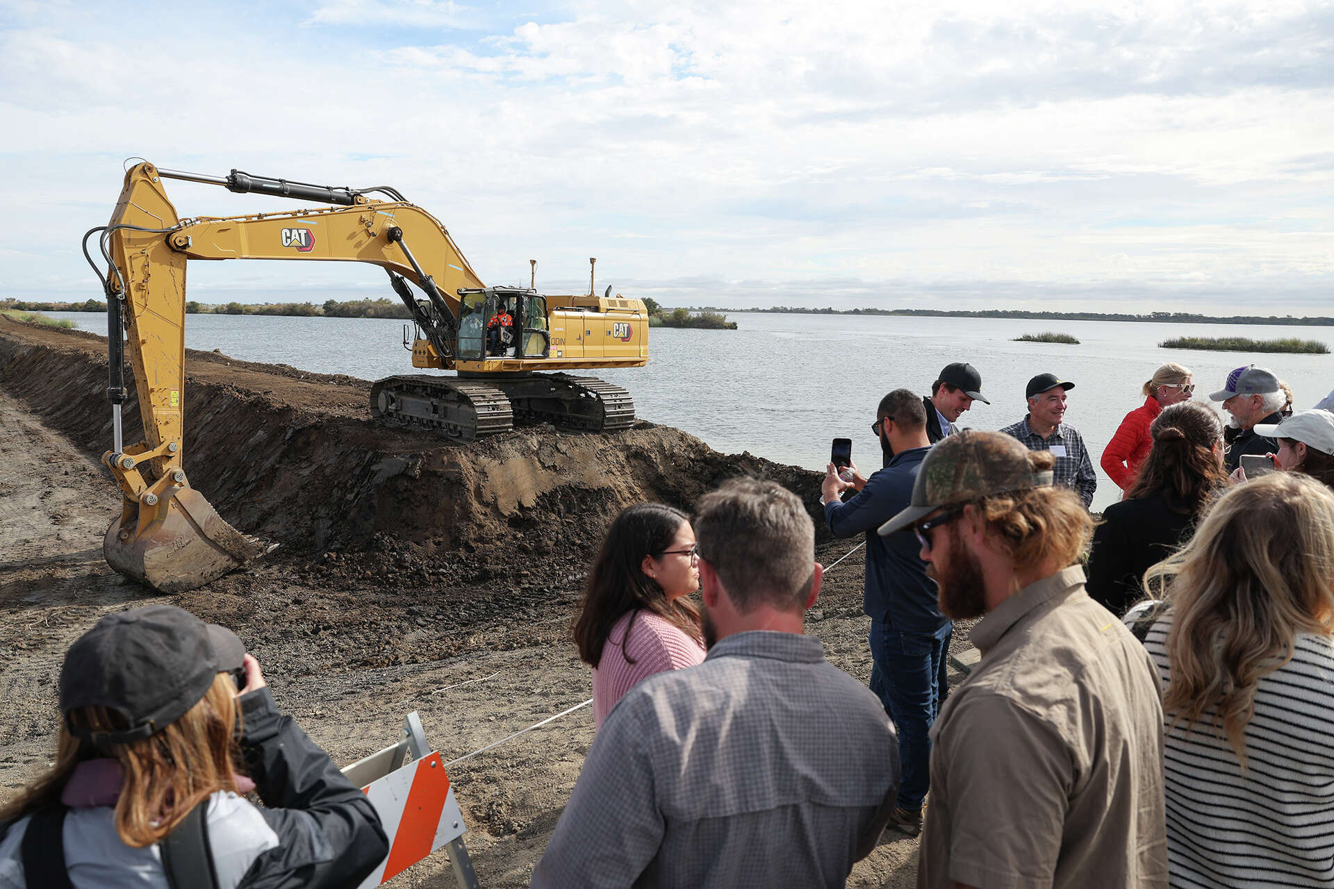 Levee demolished in California's 'largest tidal habitat restoration'
