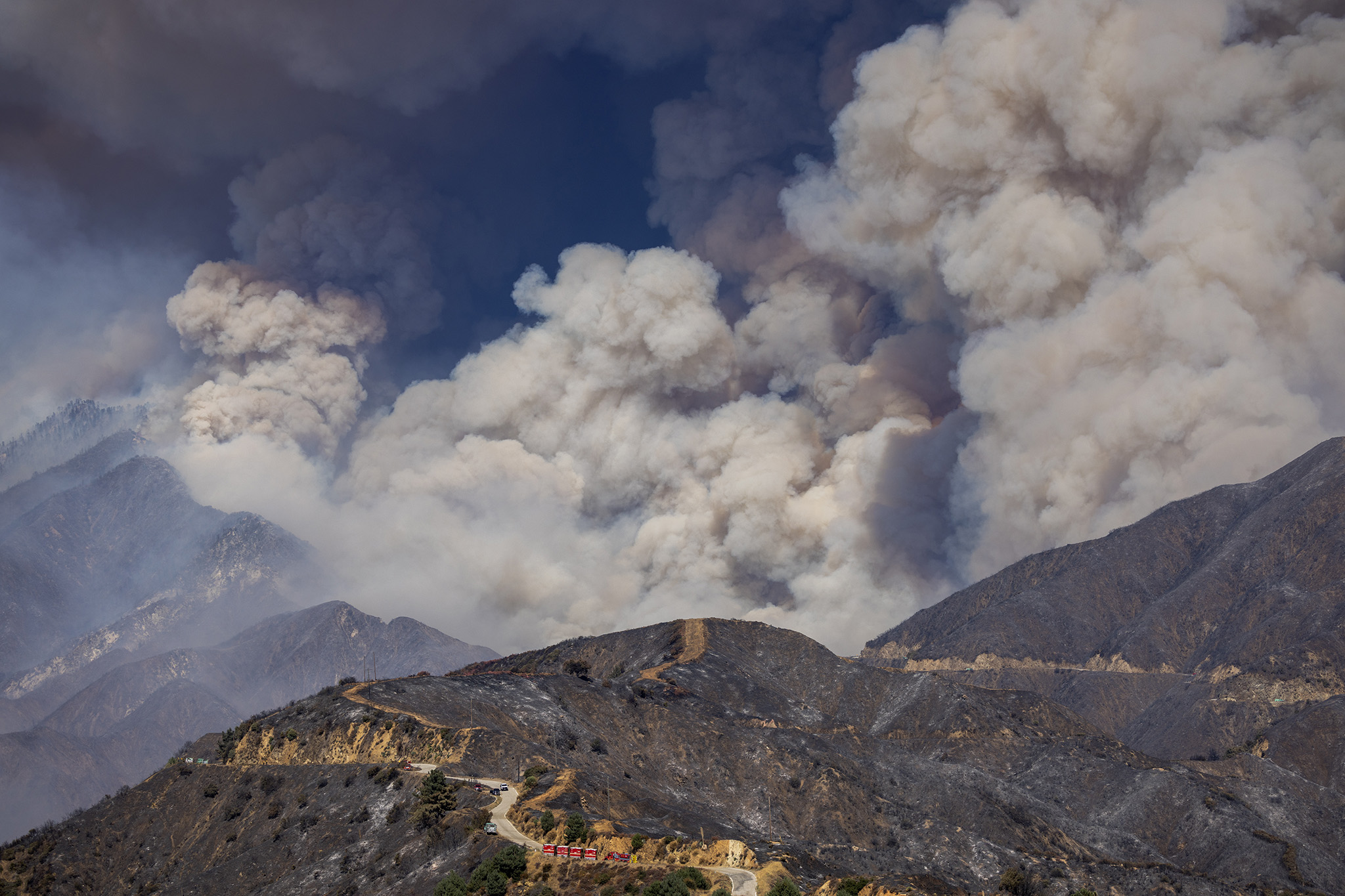 Large area of Pacific Crest Trail burns in devastating California fire