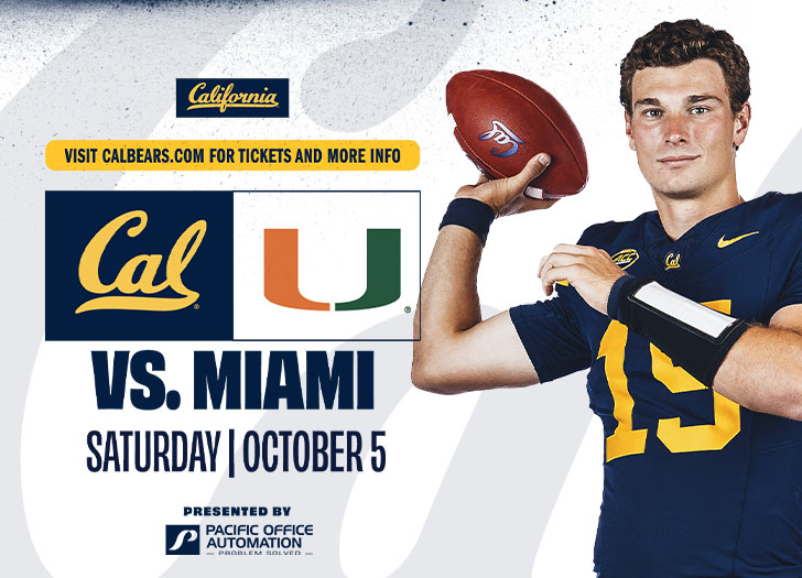 Don’t Miss Out: Cal Bears vs. Miami Hurricanes