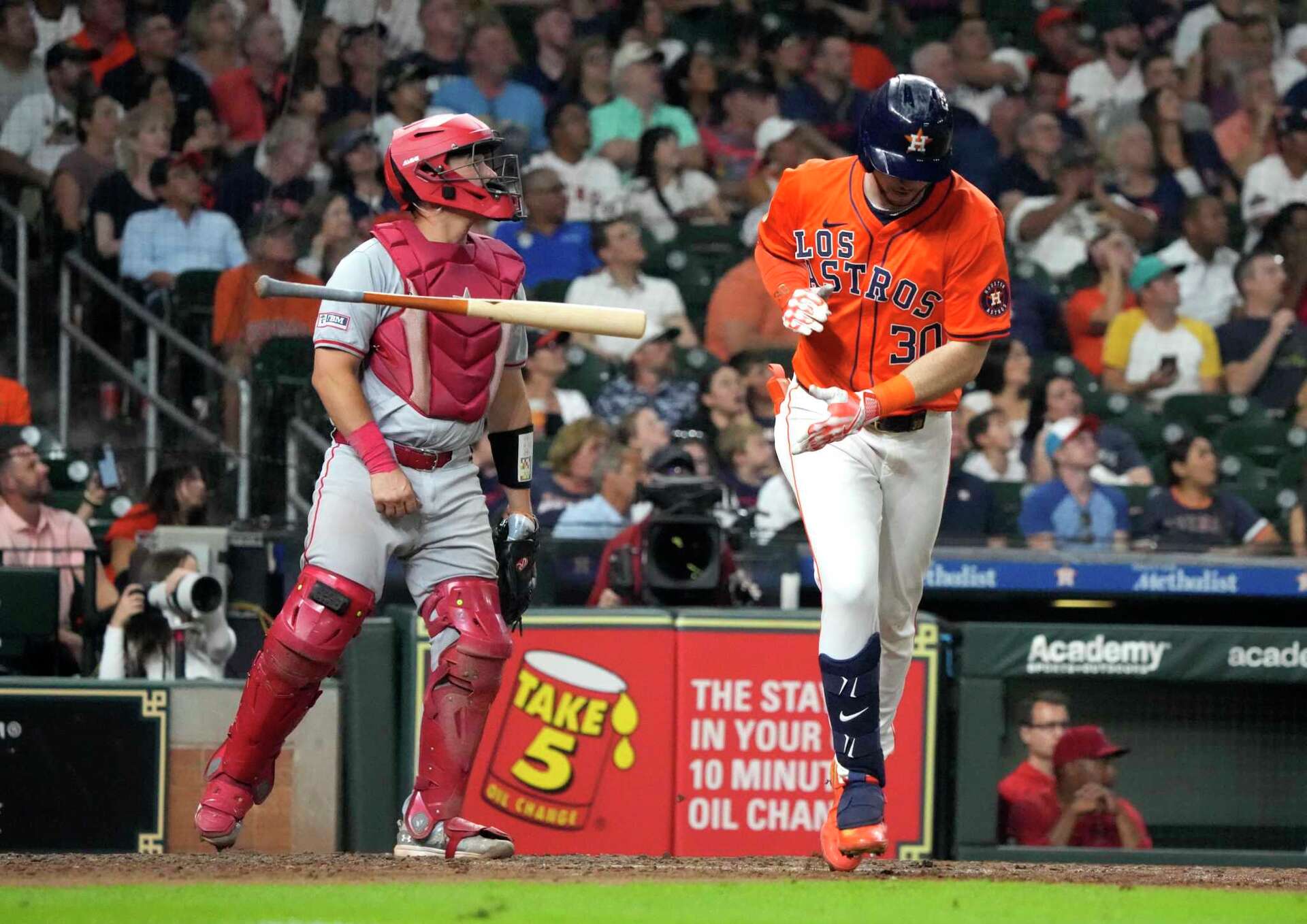 Houston Astros top LA Angels, shrink AL West magic number to 4