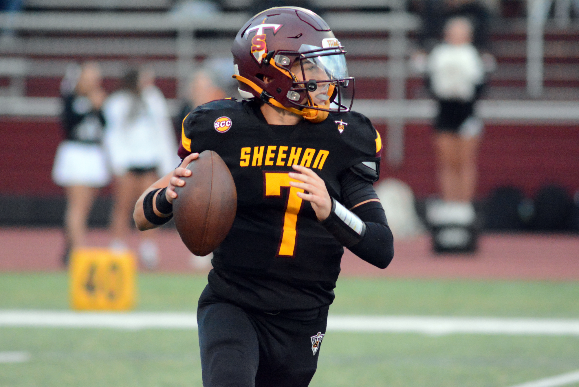 Sheehan High School football holds off Xavier for SCC victory