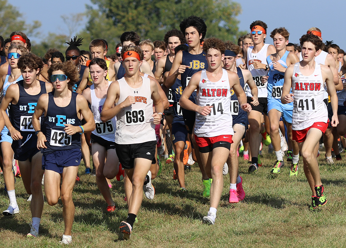 Repeat, repeat for Tigers cross country at Edwardsville Invite