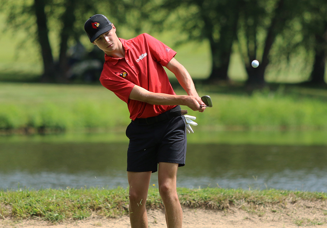 Tigers' Lewis gets ace, Redbirds' Ottwell gets seventh at tourney