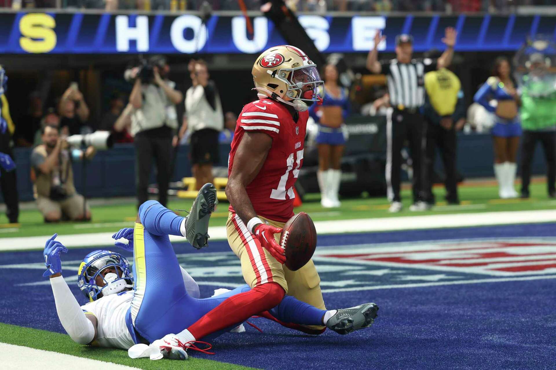 49ers blow late lead, lose 27-24 to Rams, waste Jauan Jennings’ 3 TDs