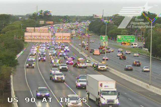 Multiple lanes shut down on Highway 90 after major crash