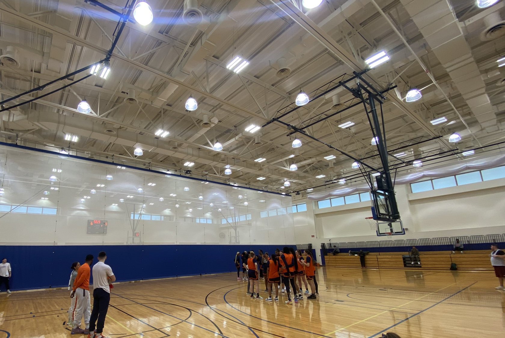 Why the Connecticut Sun share practice gym with community members